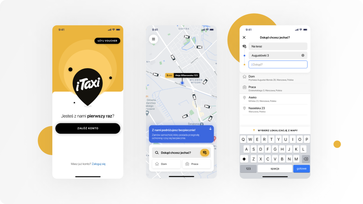 iTaxi: Przebudowa Aplikacji Pasażera | SYZYGY