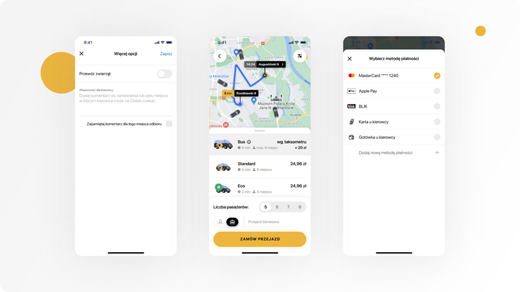 iTaxi: Przebudowa Aplikacji Pasażera | SYZYGY